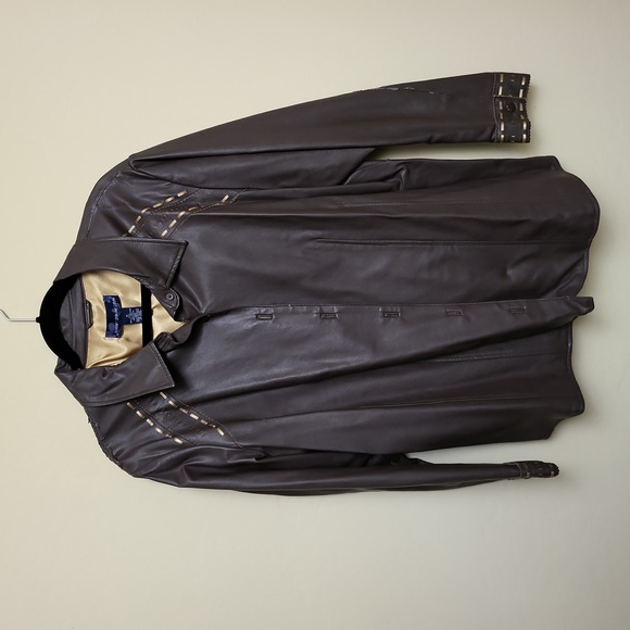 Susan Graver | Jackets & Coats | Susan Graver Faux Leather Jacket ...